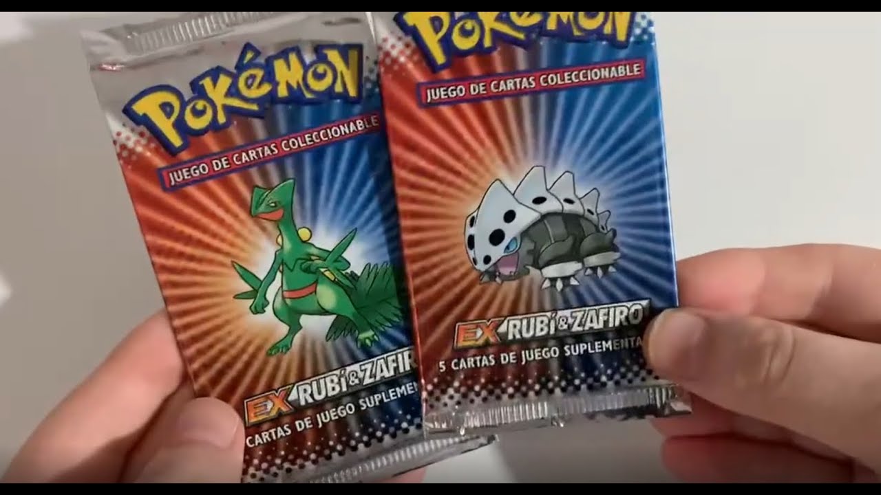 Opening Vintage Ruby and Sapphire Pokemon Packs! - YouTube