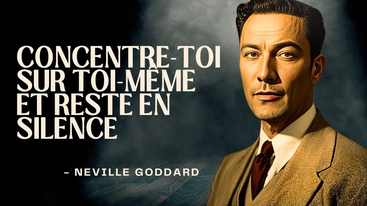 CONCENTRE TOI SUR TOI MÊME ET RESTE EN SILENCE NEVILLE GODDARD ...
