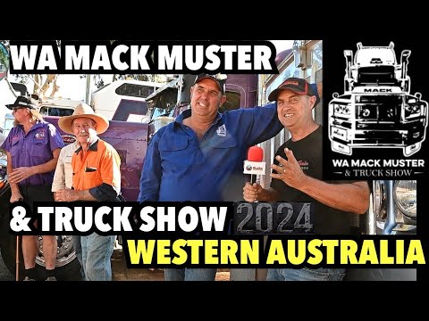 WA Mack Muster 2024 Truck Show Perth - All the Action - YouTube