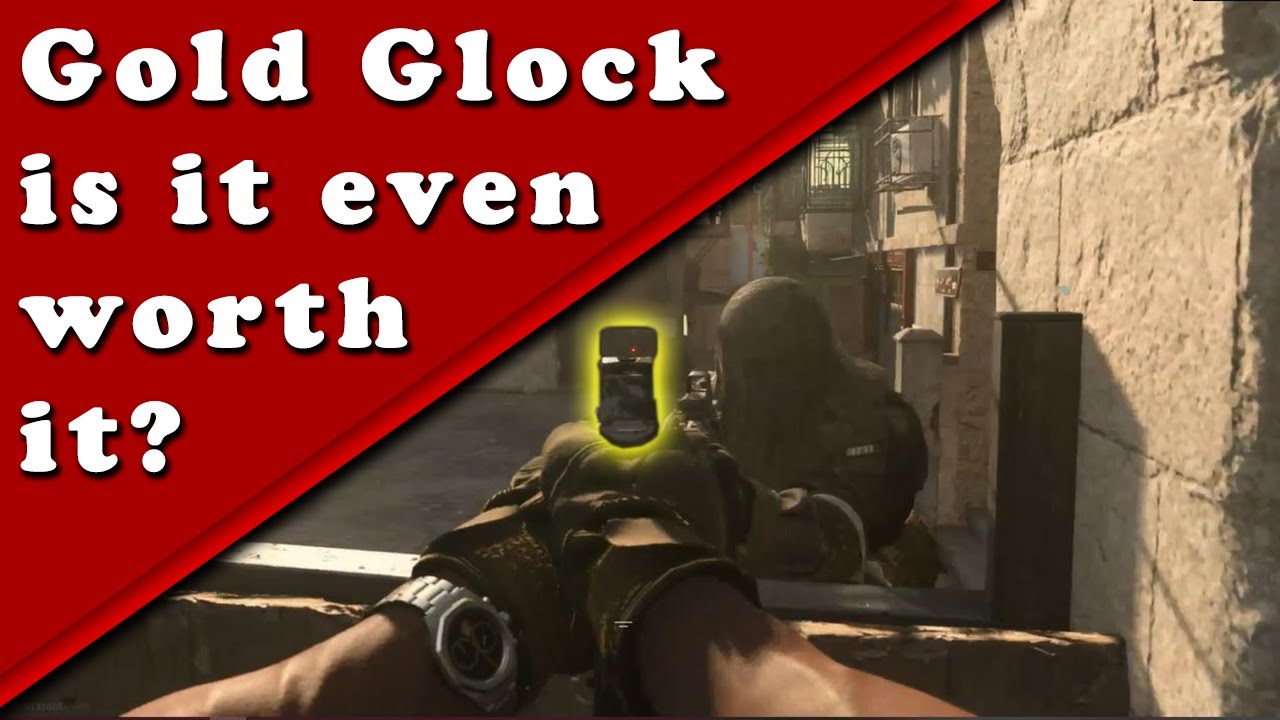 Gold MP5 And Glock || Call Of Duty Modern Warfare - YouTube