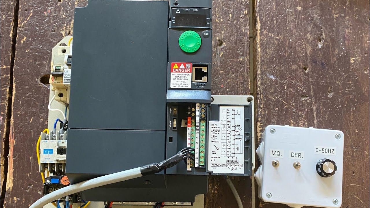Video tutorial sobre instalación y programación variador de frecuencia ...