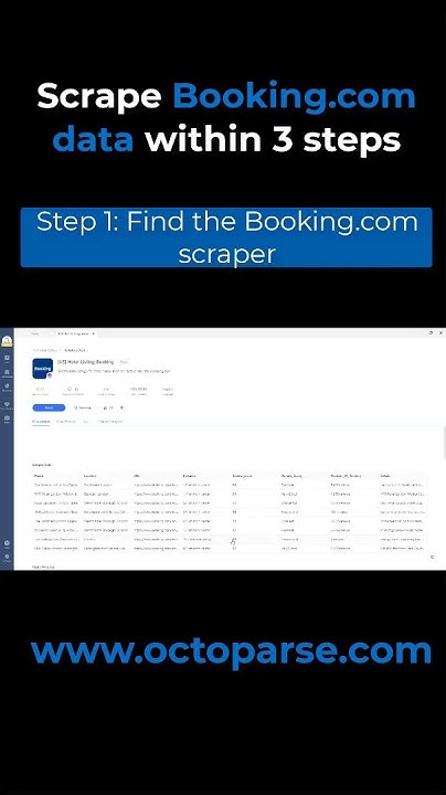 Simplifying Hotel Searches: Scraping Data from Booking.com - YouTube
