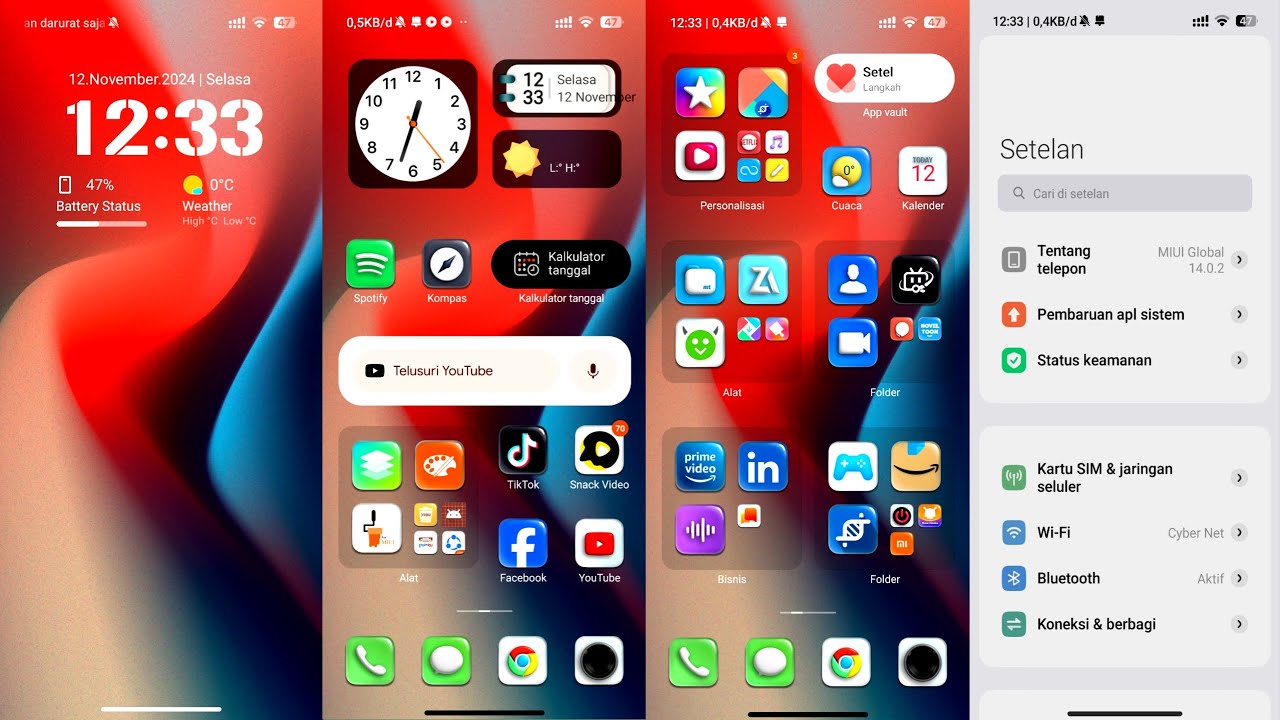 Tema Spesialis iPhone 3D Bozkurt v15 •Tema iPhone Untuk Xiaomi Tembus ...