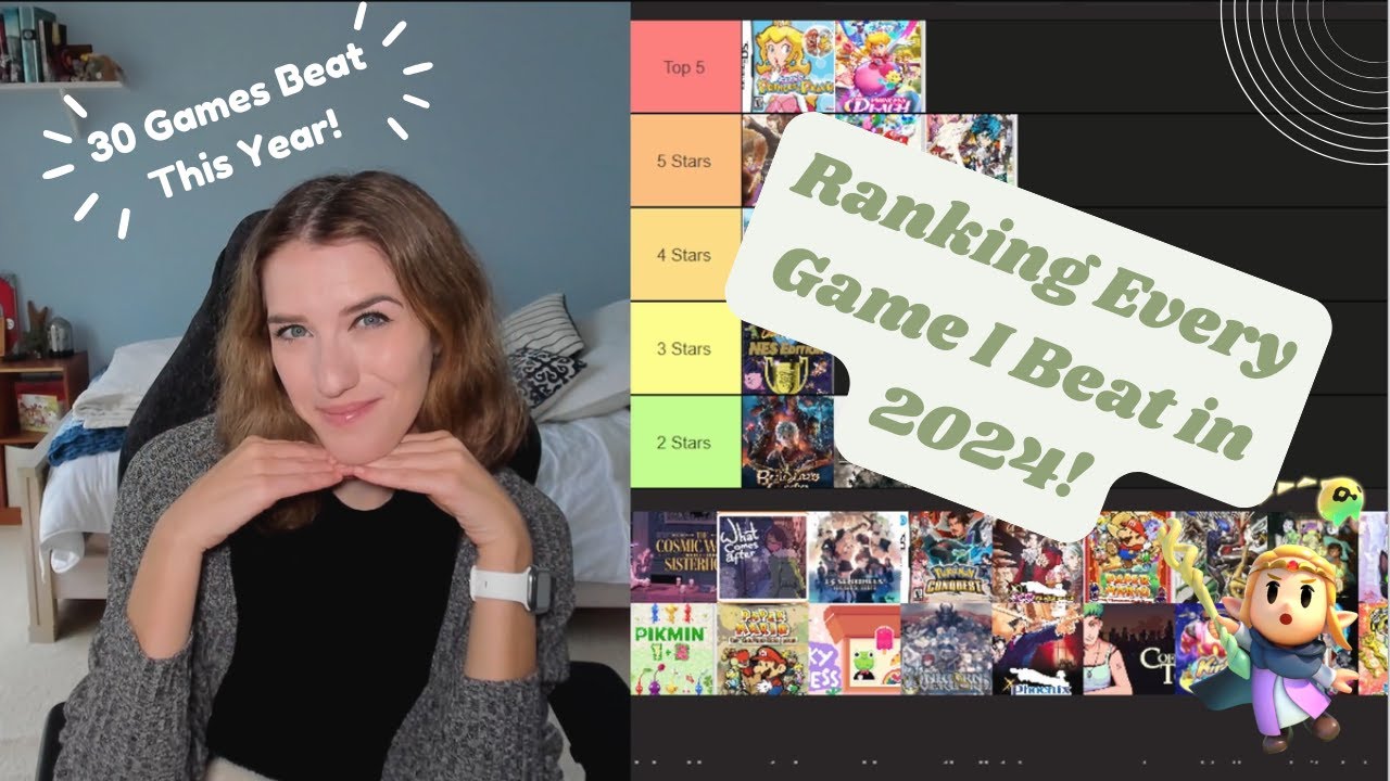 Ranking EVERY Game I Beat in 2024 | 30 games! - YouTube