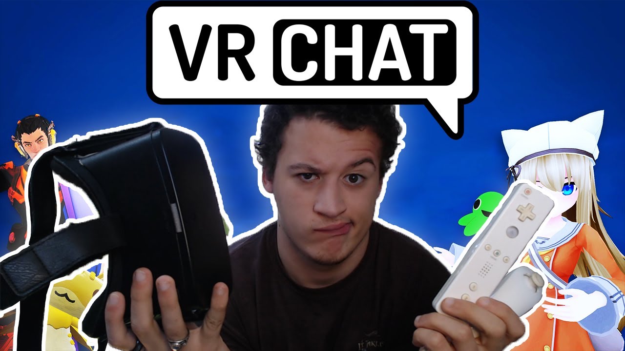 Playing VRChat with Wii controllers and a phone - YouTube