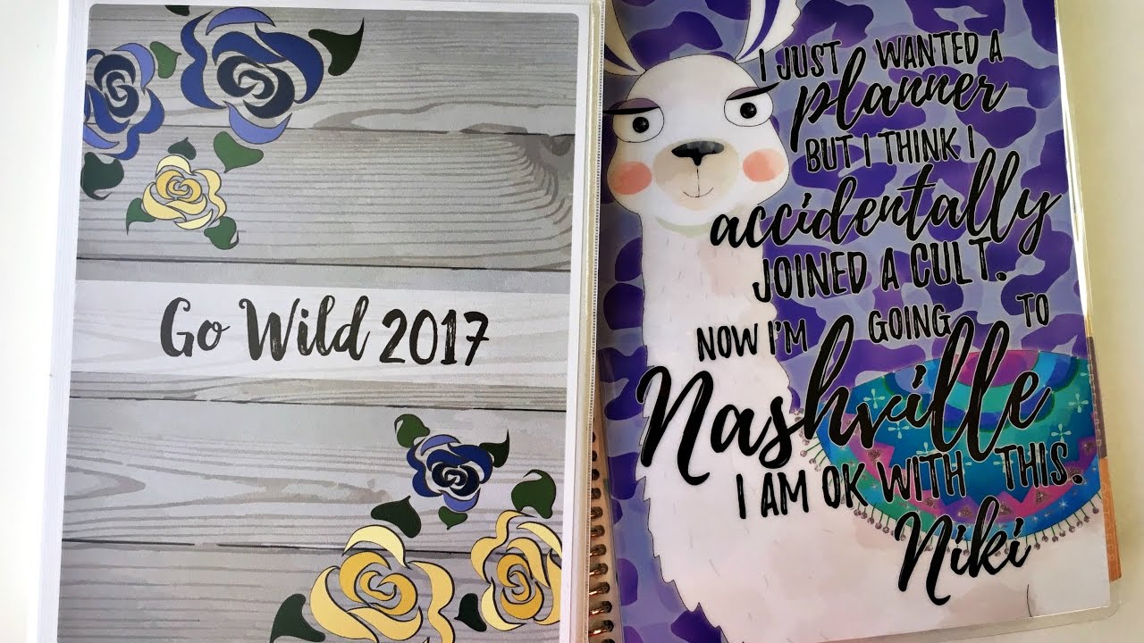 Planner Haul - GO Wild Merchandise (Nashville, TN) - YouTube