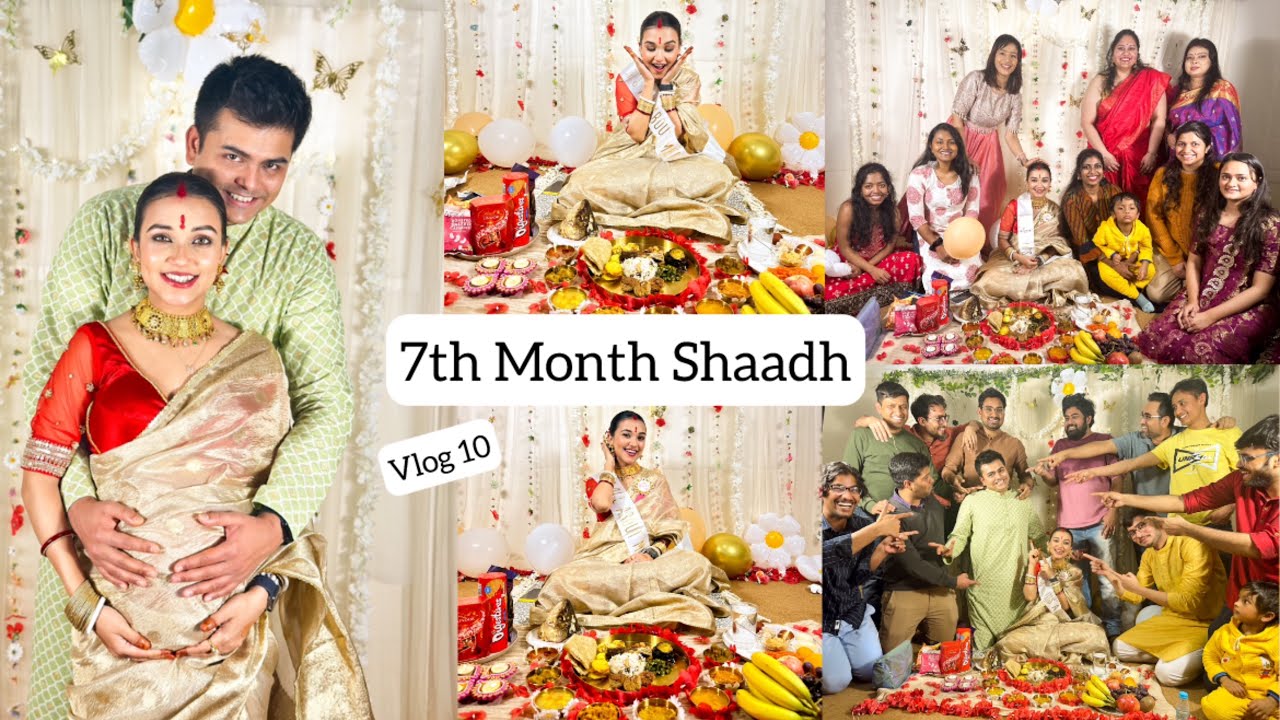 7th Month Shaadh || Uk 🇬🇧Life || Vlog 10 #shreani #pregnancyjourney # ...