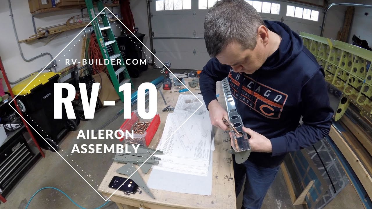 RV-10 | Wings | Aileron Assembly | RV-Builder - YouTube