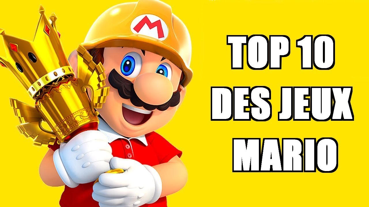 TOP 10 DES JEUX MARIO !! - YouTube