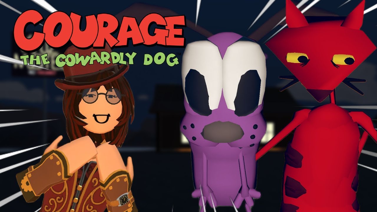 Courage The Cowardly Dog In Rec Room Is Scuffed - YouTube