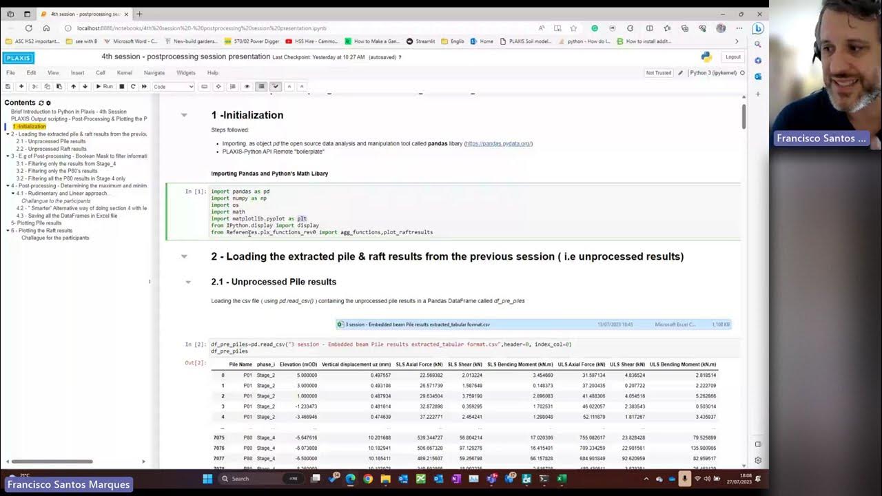 BGA ECG x BTSYM - Python in Plaxis Session 4: Post processing ...