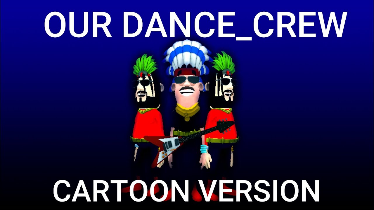 New youtube channel | dance crew cartoon version - YouTube