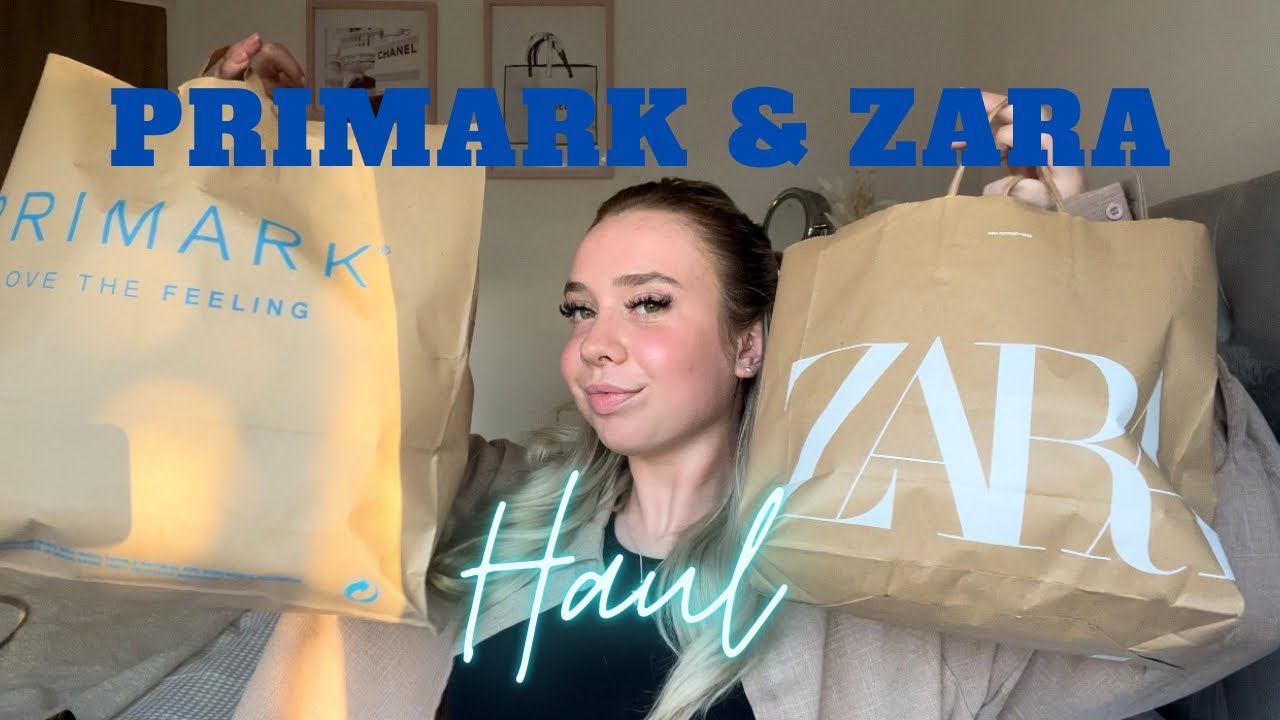 ZARA, PRIMARK AND CHARITY SHOP HAUL - YouTube