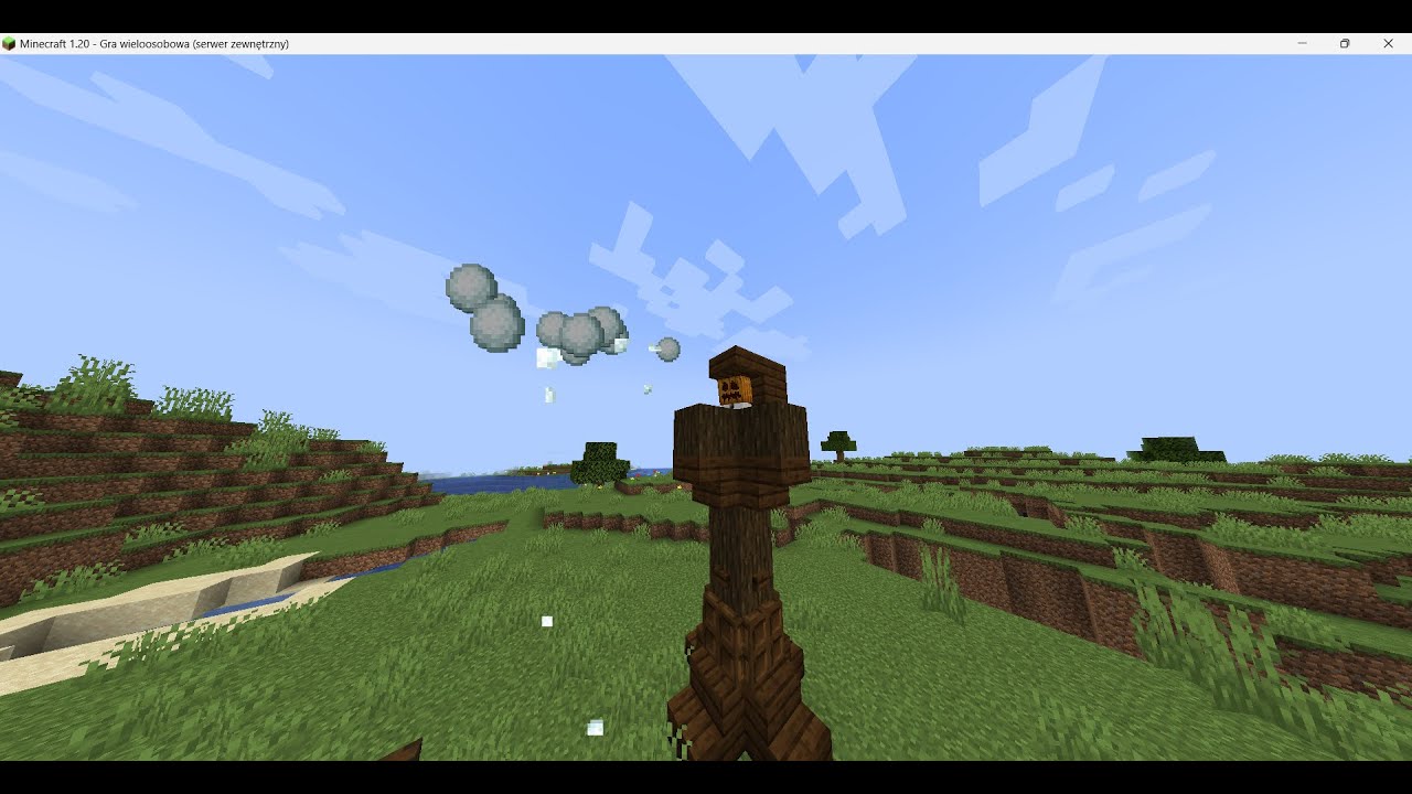 Minecraft How To Budil Snow Man Defense Tower - YouTube