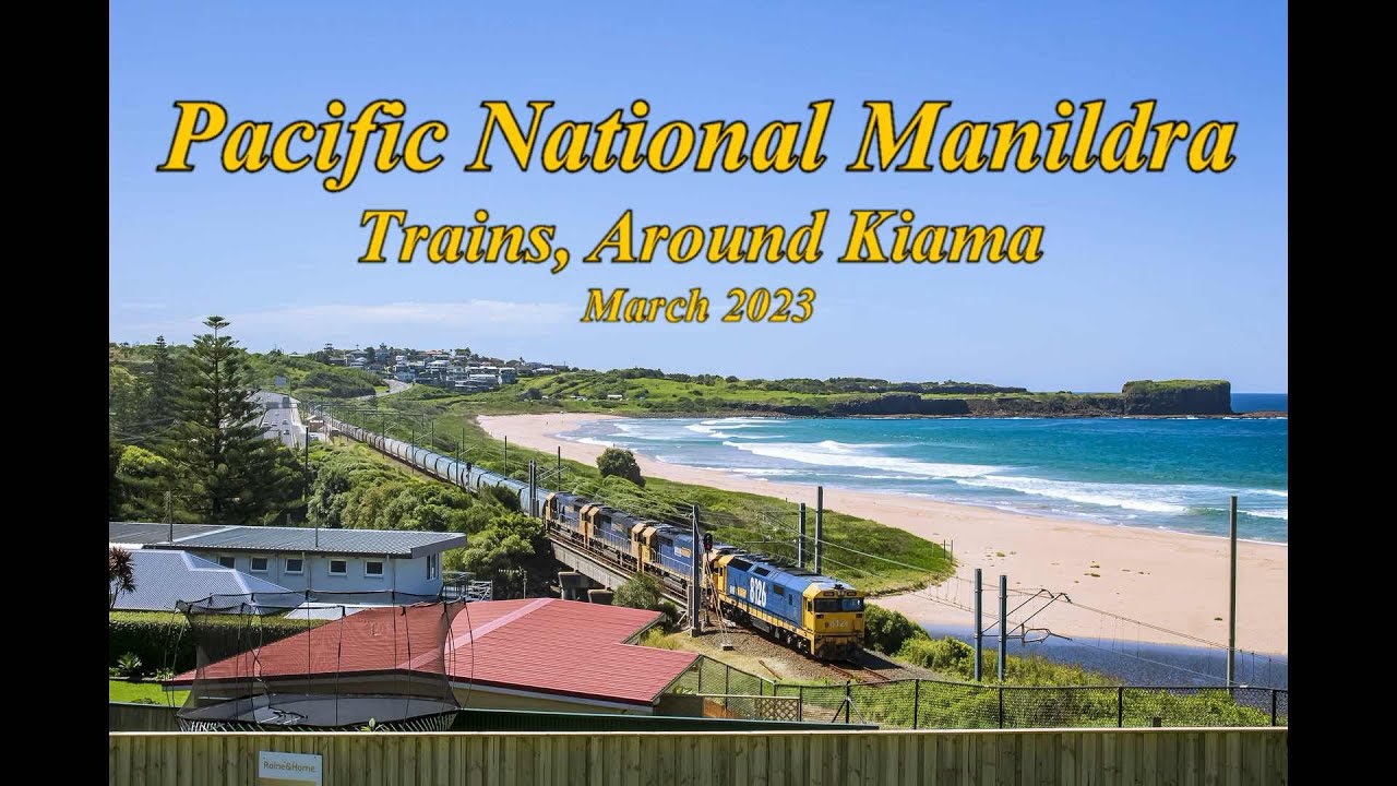 Pacific National Manildra Trains Around Kiama: Australian Freight ...