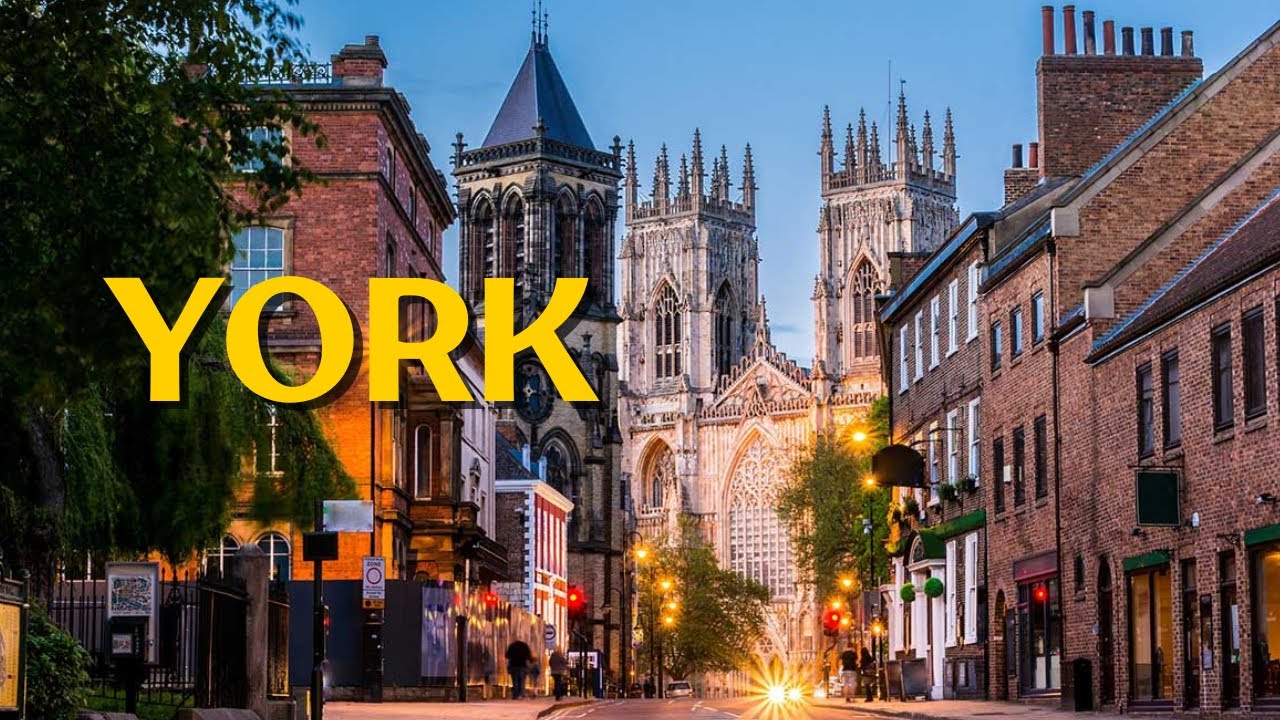 York, England : Walking tour - YouTube