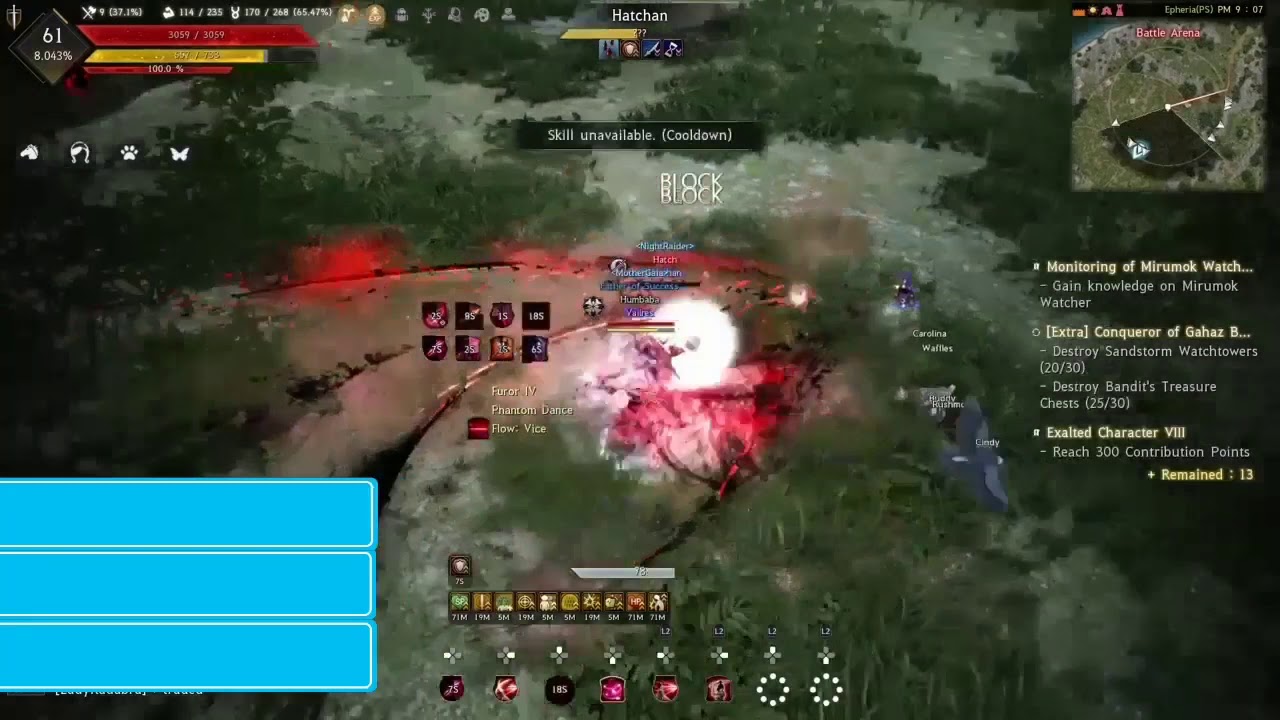 Bdo lahn pvp ps4/eu #3 - YouTube