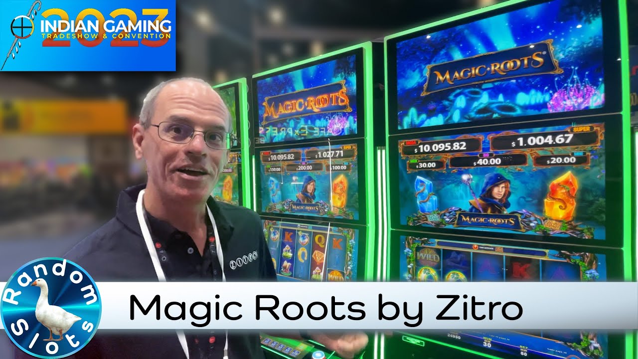 Magic Roots Slot Machine by Zitro at #IGTC2023 - YouTube