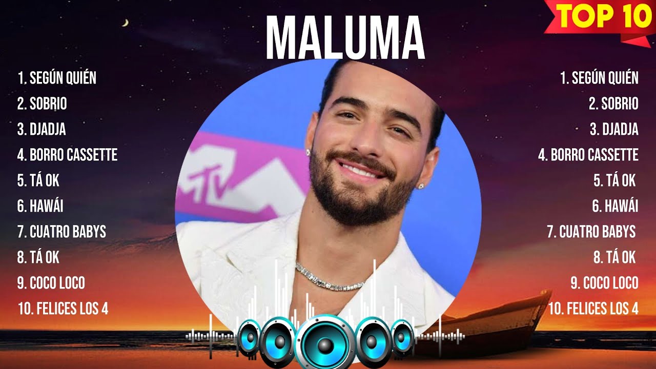 Maluma Best Songs Of All Time 💛💛 Captivating And Emotionally Moving ...