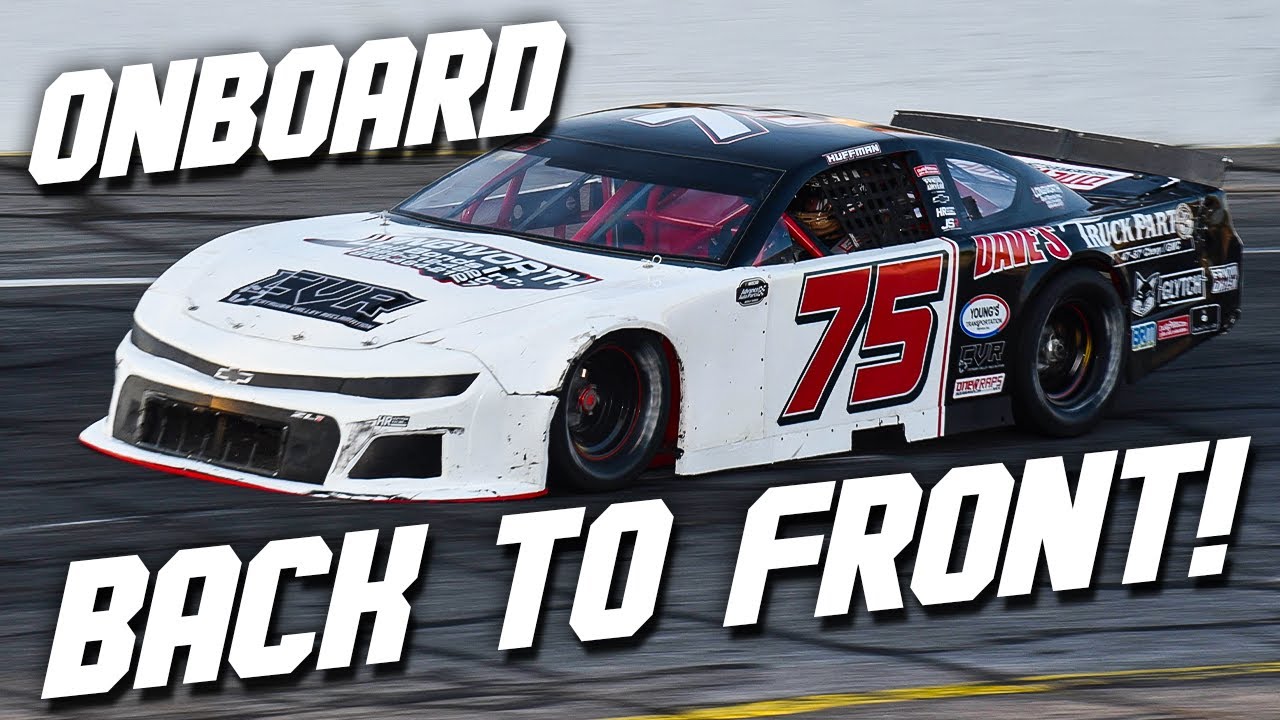 Landon Huffman wins at Hickory Motor Speedway! Full race NASCAR late ...