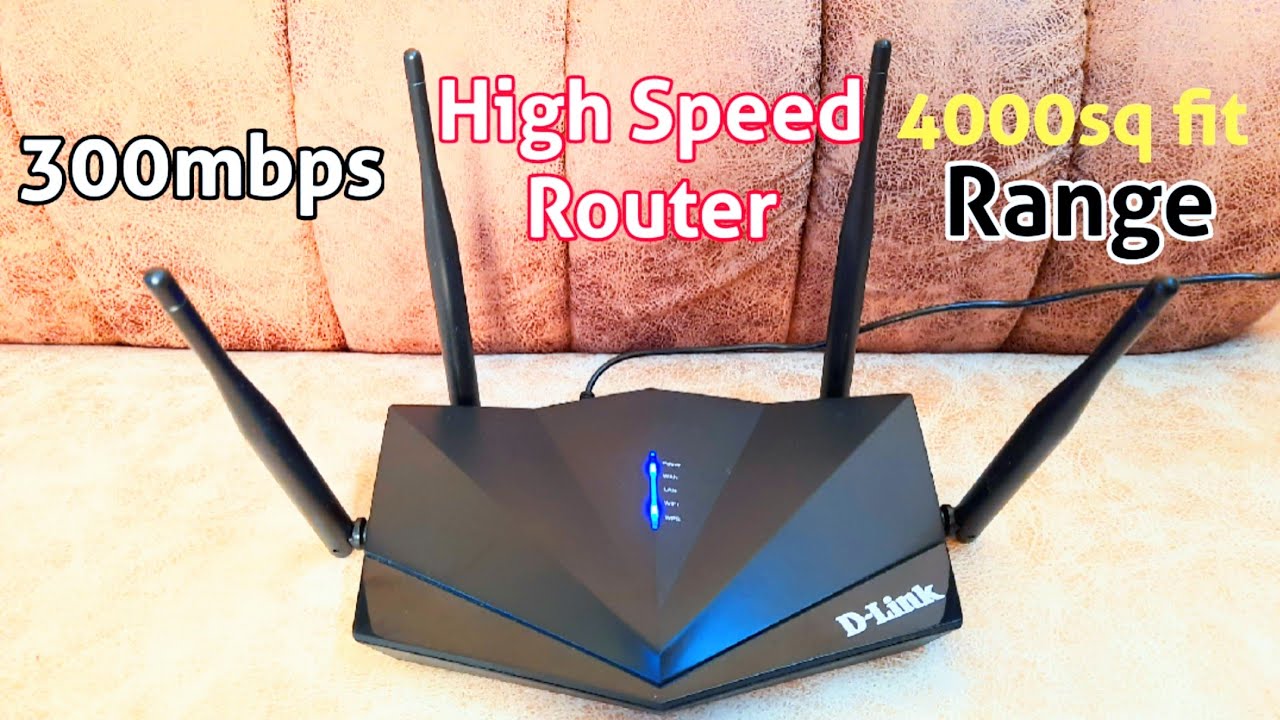 D-Link Best Wifi Router 300mbps Speed || DIR-650IN || Wifi Router ...