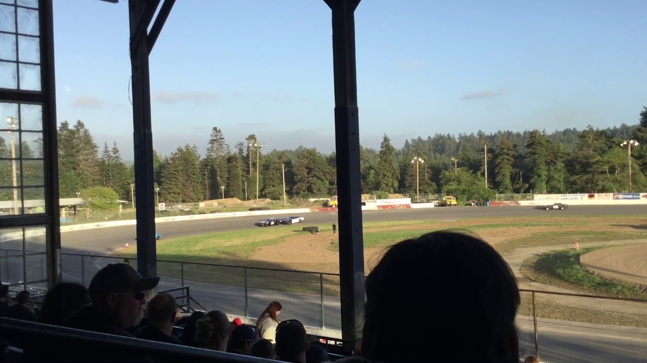 The best car car crash at the raceway eureka ca - YouTube