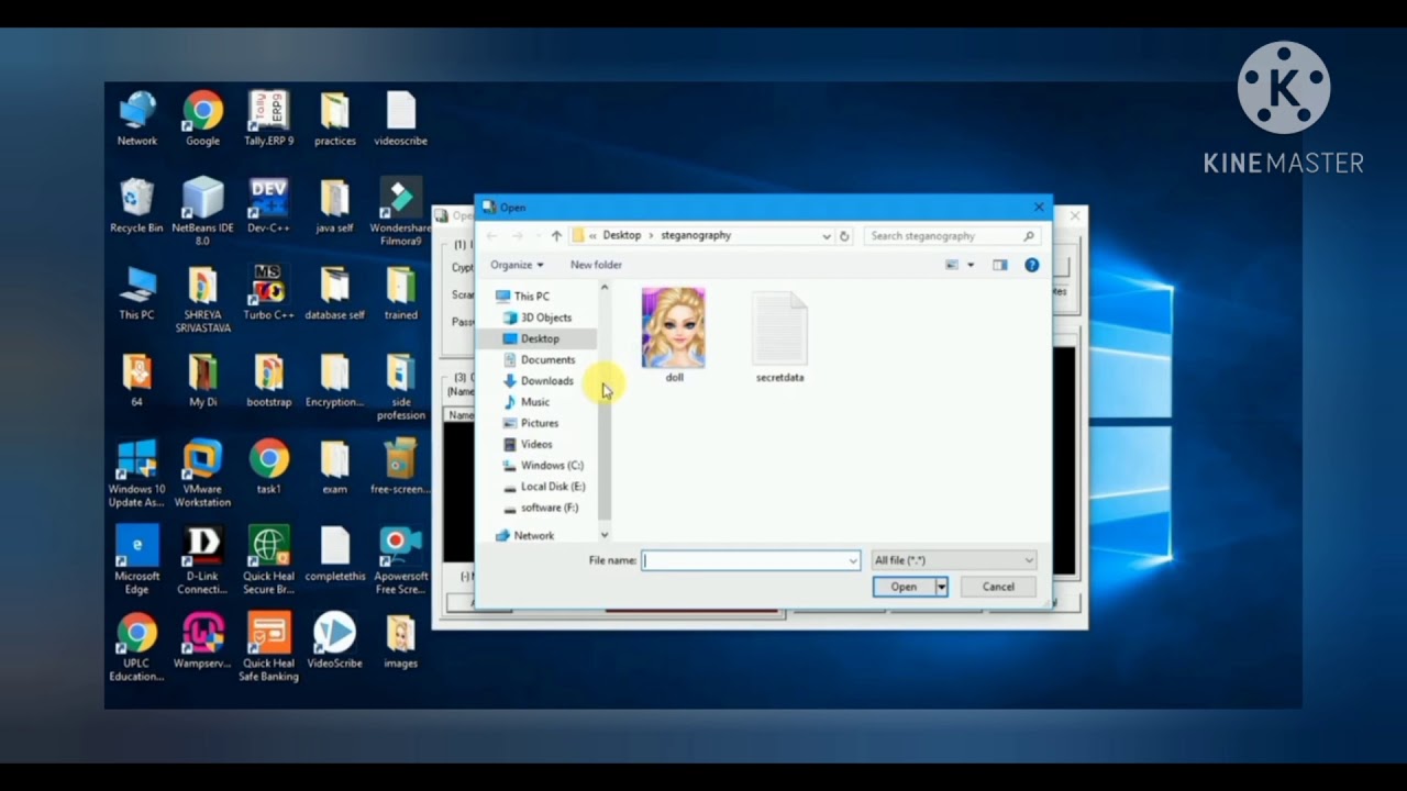 Proses Steganografi menggunakan aplikasi Openpuff - YouTube