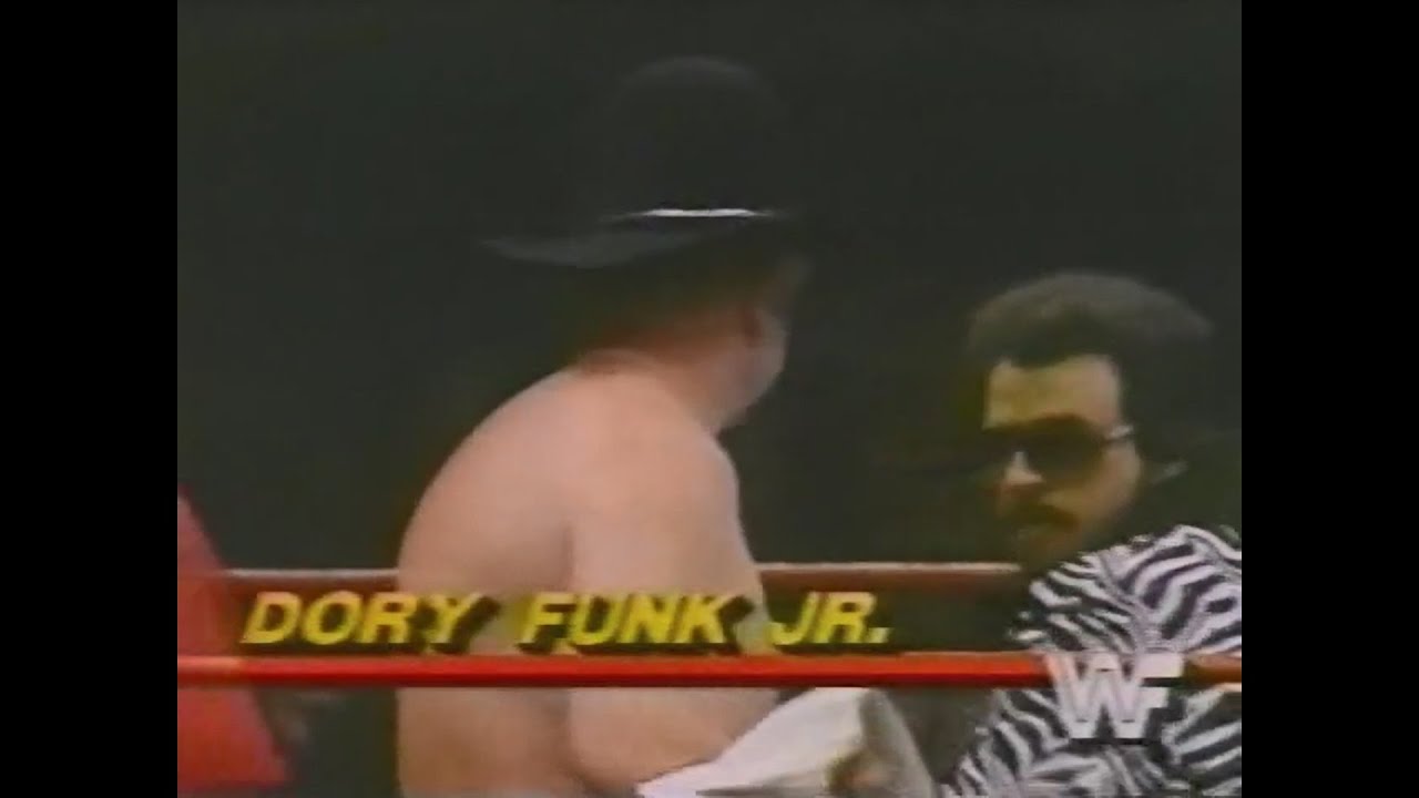Terry & Dory Funk Jr vs George Wells & Chuck Simpson Maple Leaf ...