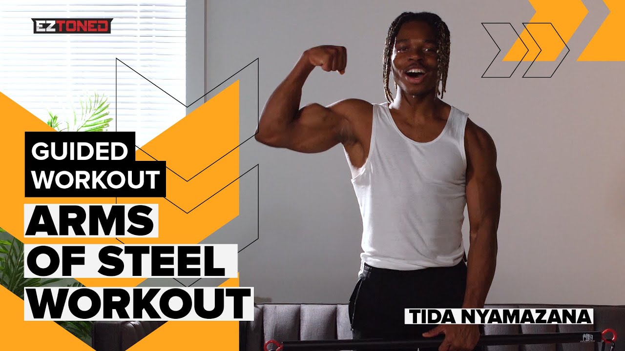 20 Minute Arms of Steel Workout For Bigger Biceps & Triceps From Home ...