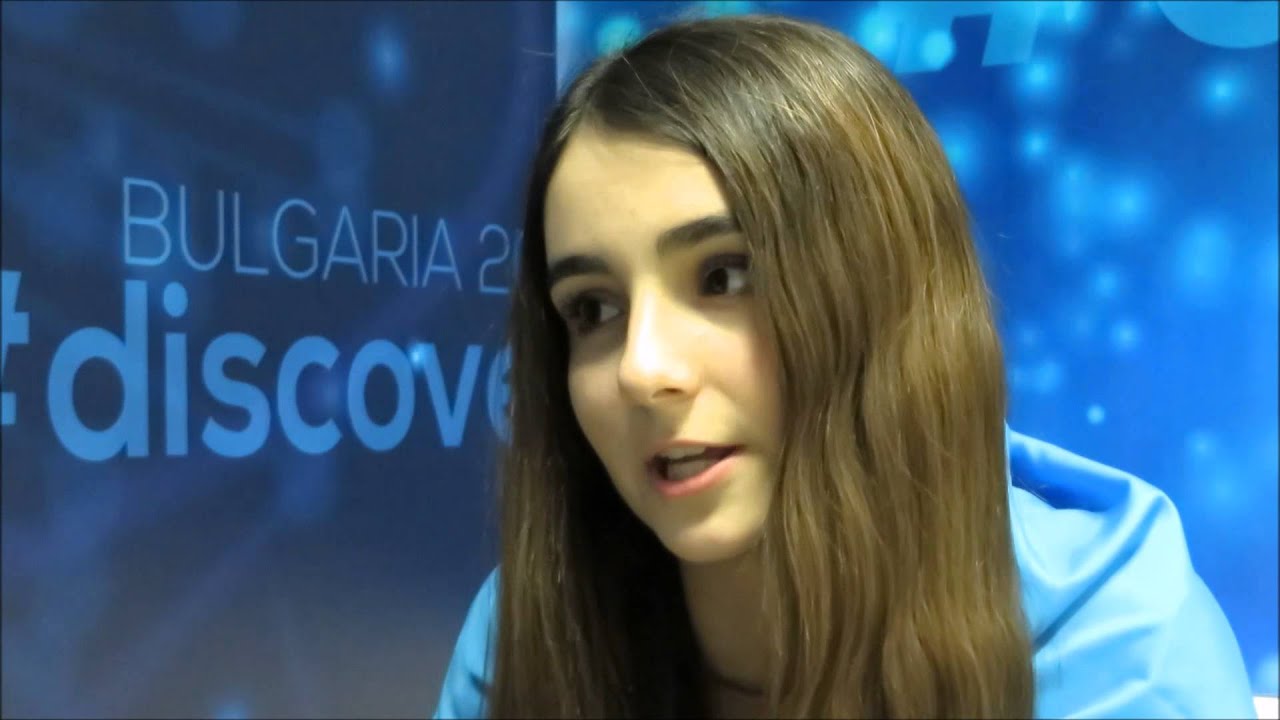 JESC 2015: Interview with Anna Trincher (Ukraine) - YouTube