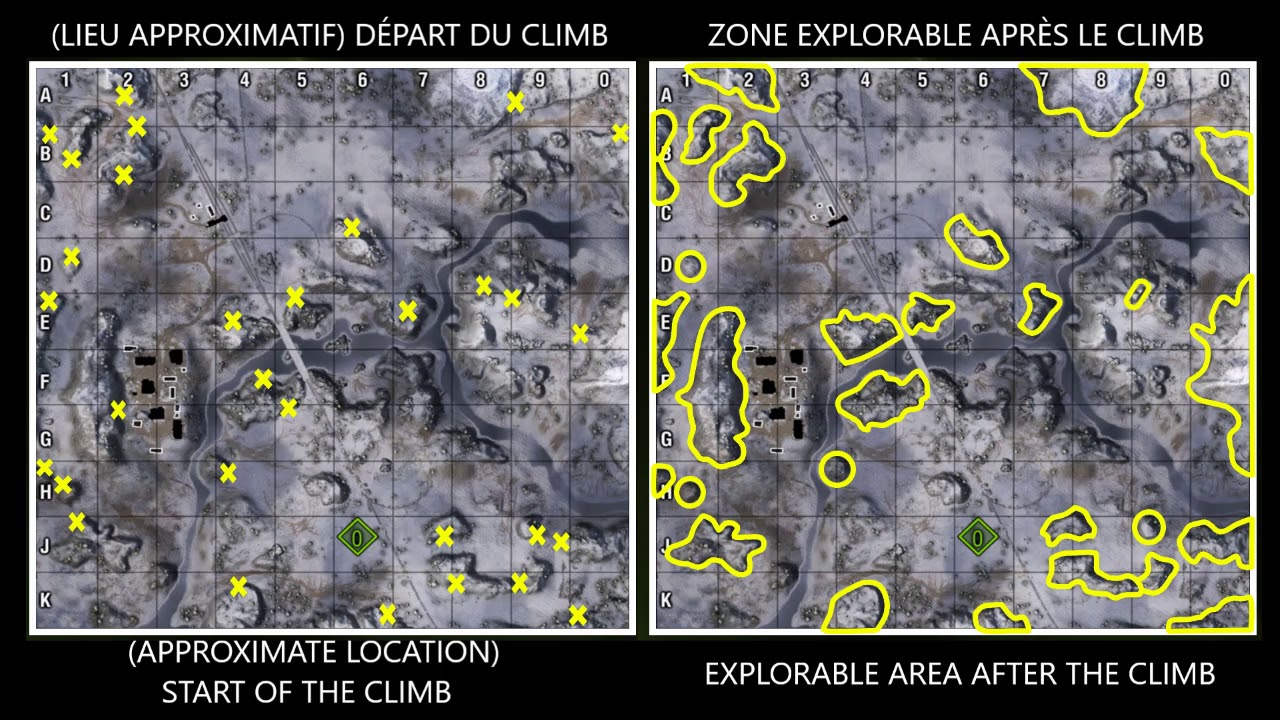 (WoT) Tundra Climb (Map Guide) - YouTube