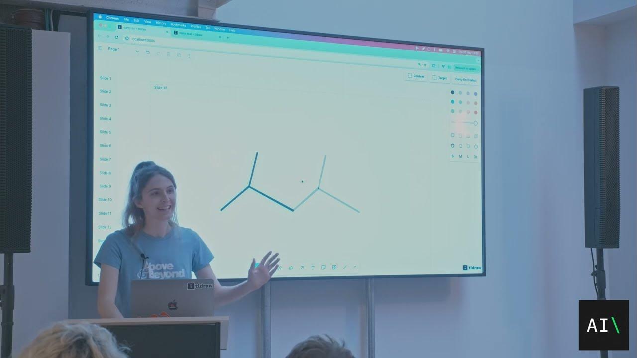 Autocomplete for infinite canvas - Lu Wilson - tldraw - AI Demo Days #1 - YouTube