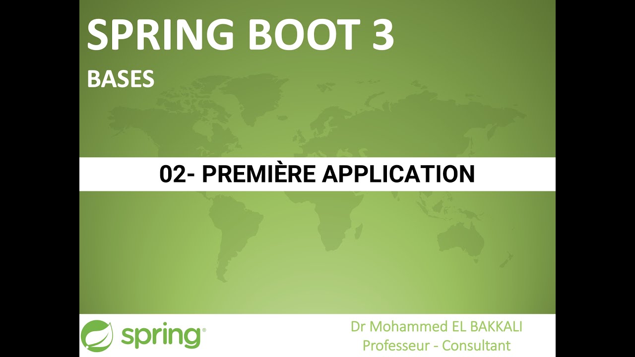 02 - SPRING BOOT 3 - Première application - YouTube