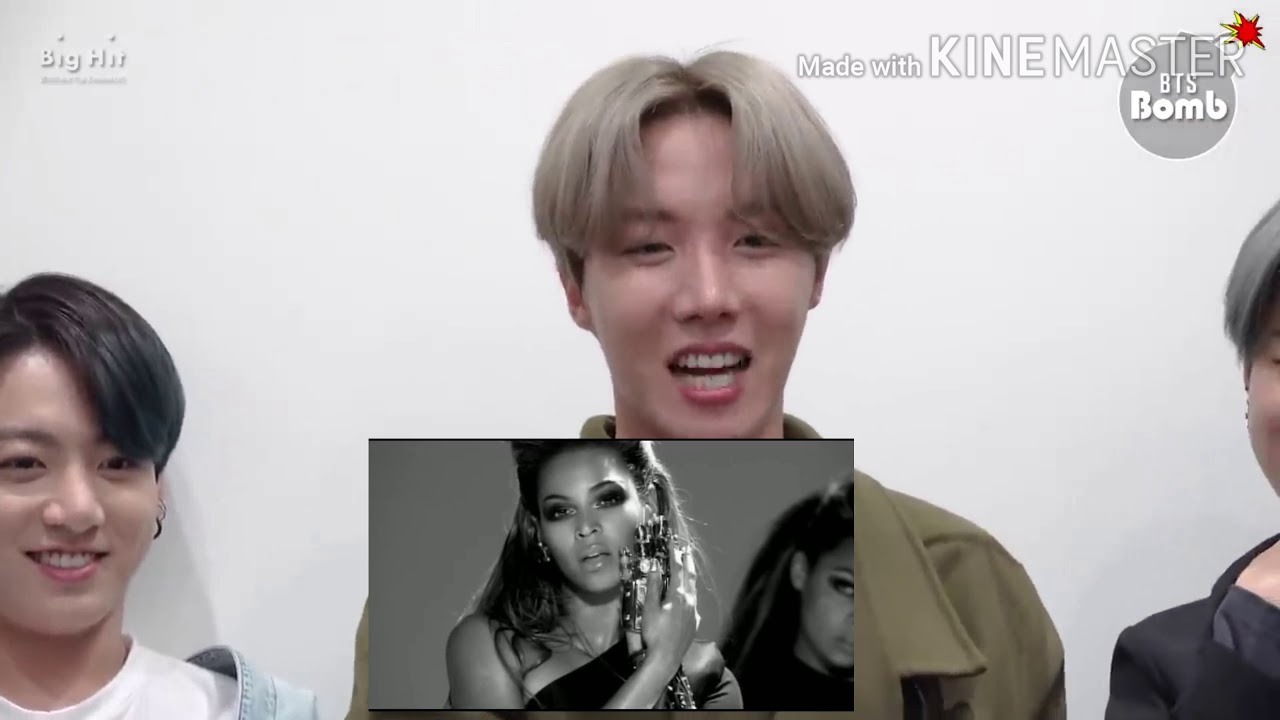 Bts reaction to Beyoncé single ladies - YouTube