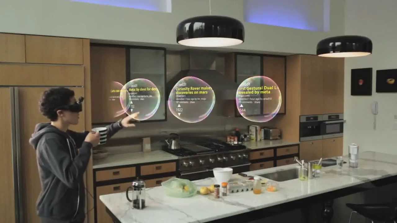 Spaceglasses - A glimpse into the future - YouTube