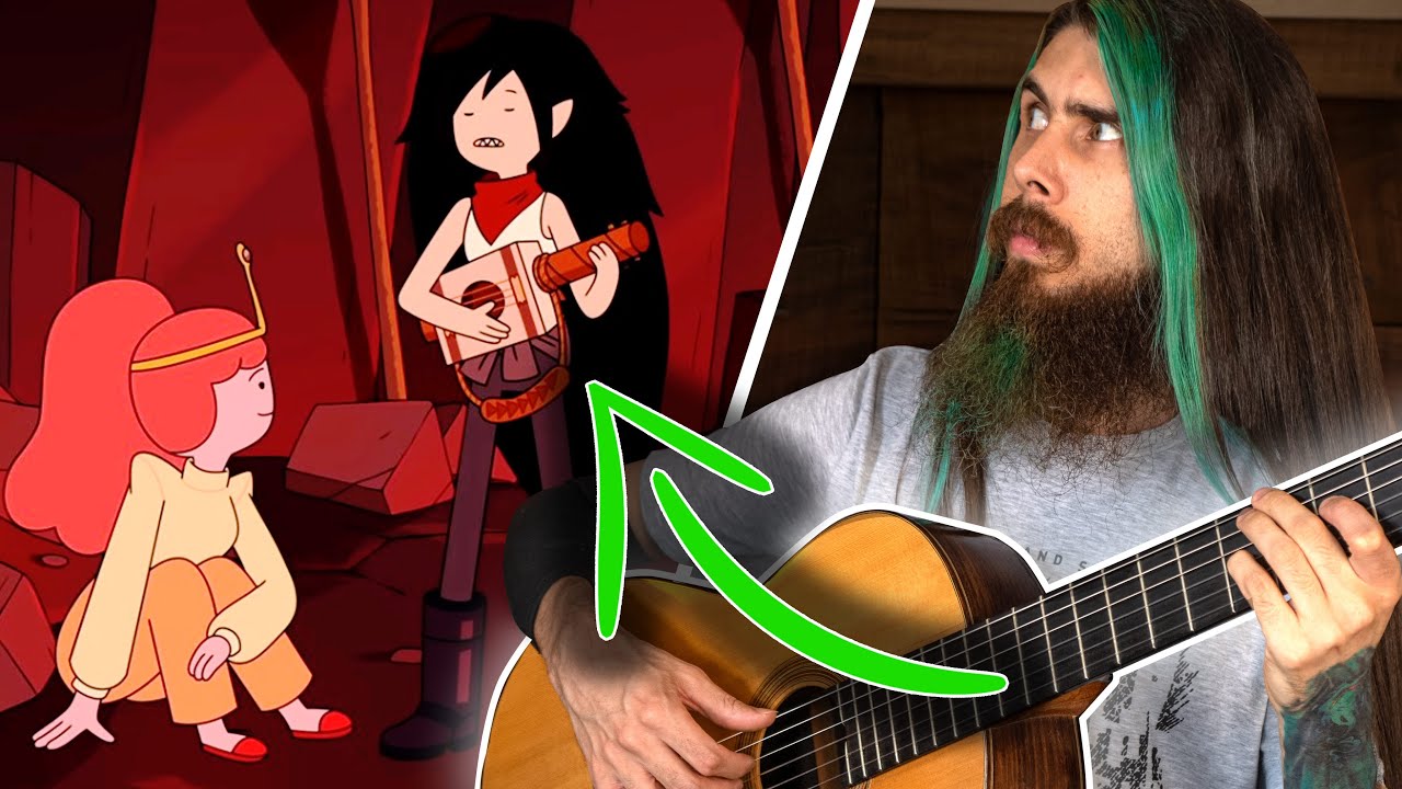 Monster - Distant lands Adventure Time BUT ON GUITAR 🎸 - YouTube