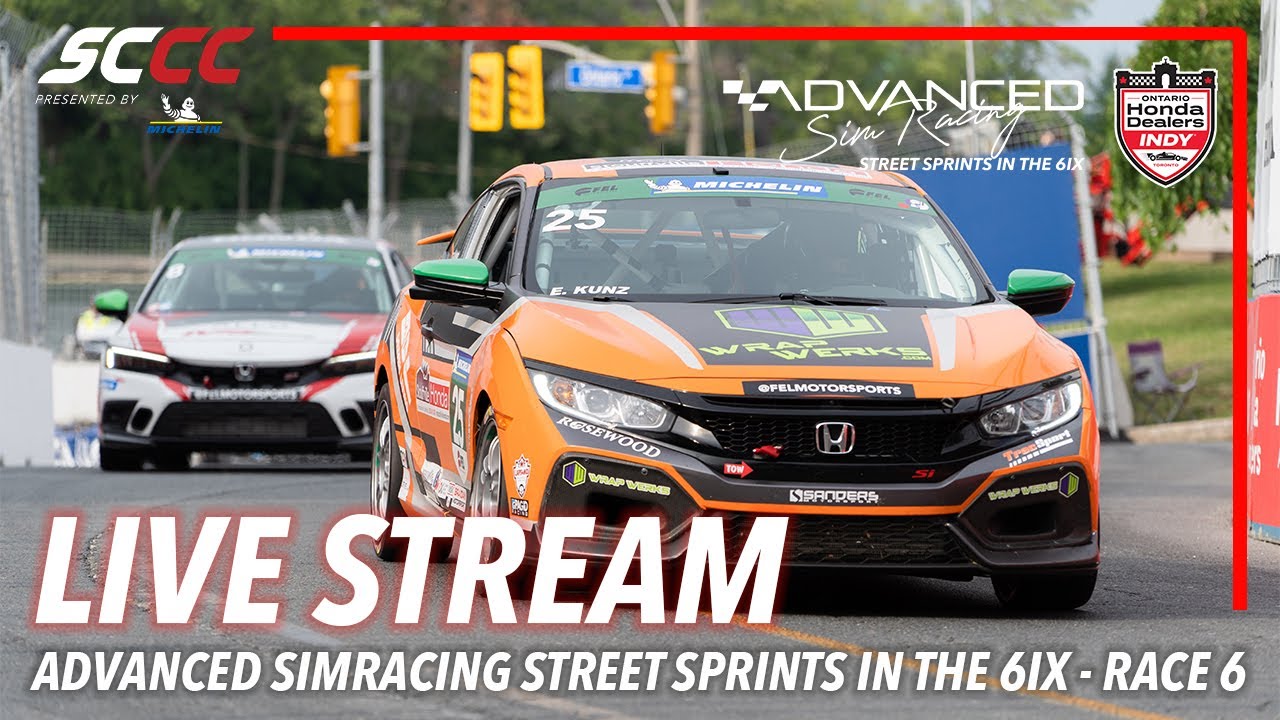 Live Stream | SCCC Race 6 - Advanced SimRacing Street Sprints in the ...