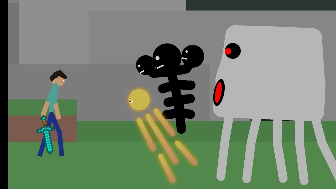 Herobrine vs Wither, Ghast, and Blaze (Minecraft) - YouTube