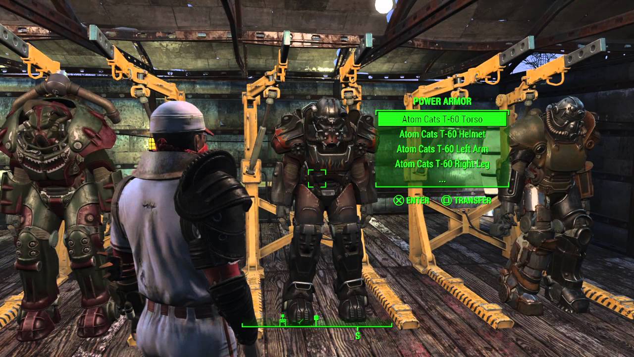 Fallout 4 my power armor building - YouTube