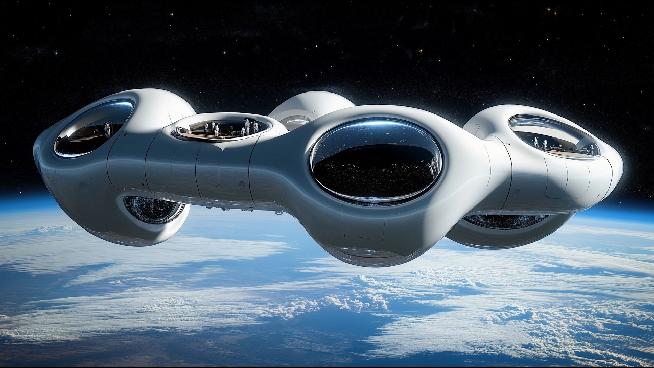 STUNNING TIMELAPSE OF FUTURE LUXURY 2157 - YouTube