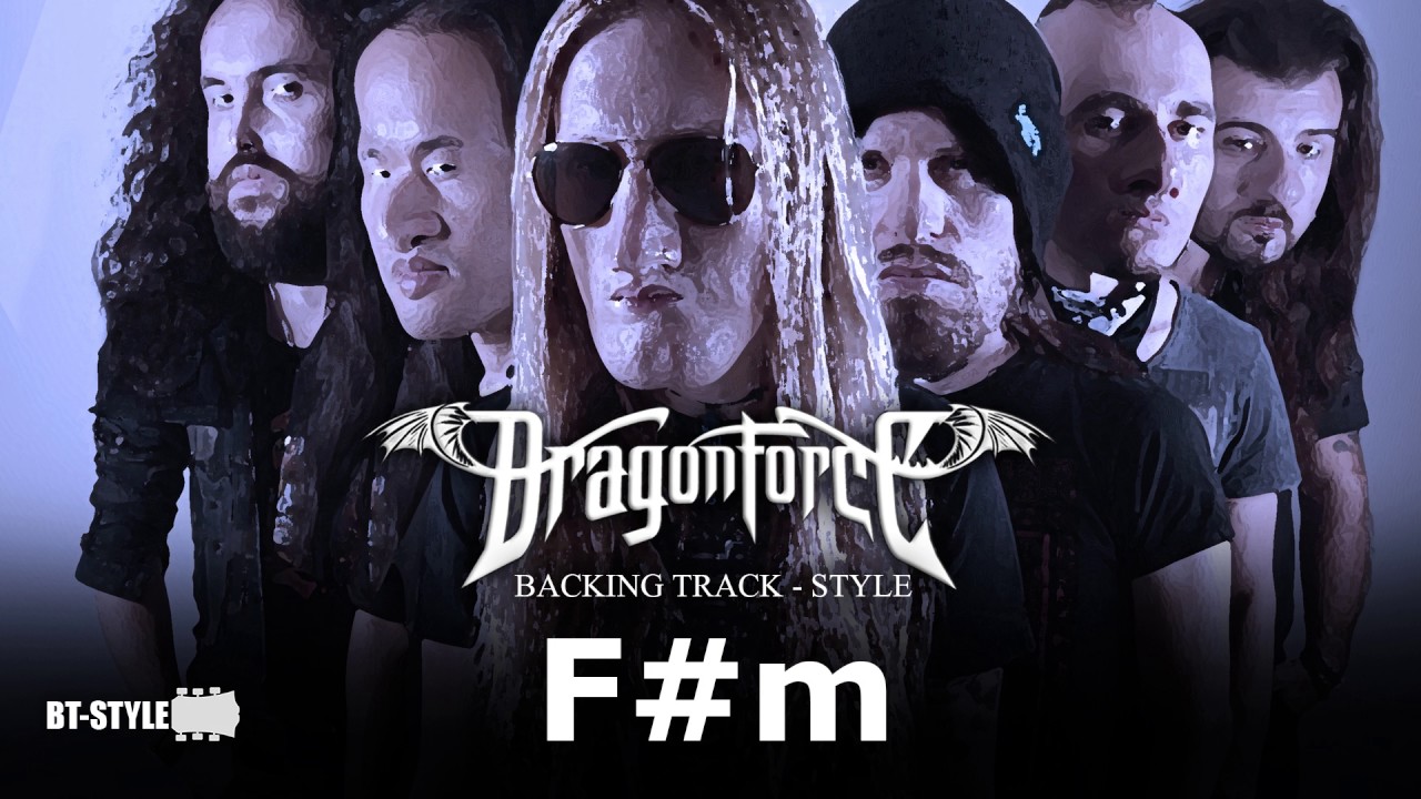 Backing Track - Dragon Force - Style ( F#m ) - YouTube