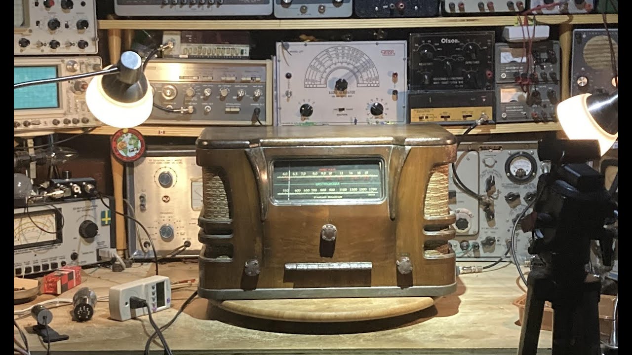 Canadian Westinghouse Model 535A Video #22 - Alignment and Voila! - YouTube