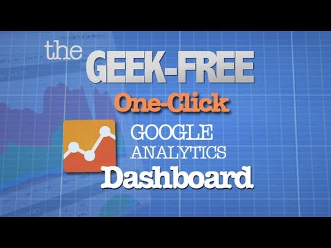 The One-Click Google Analytics Dashboard - YouTube