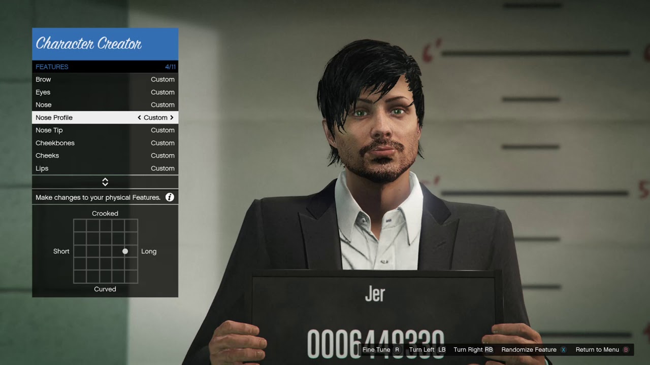 Handsome Male Character Creation GTA Online - YouTube