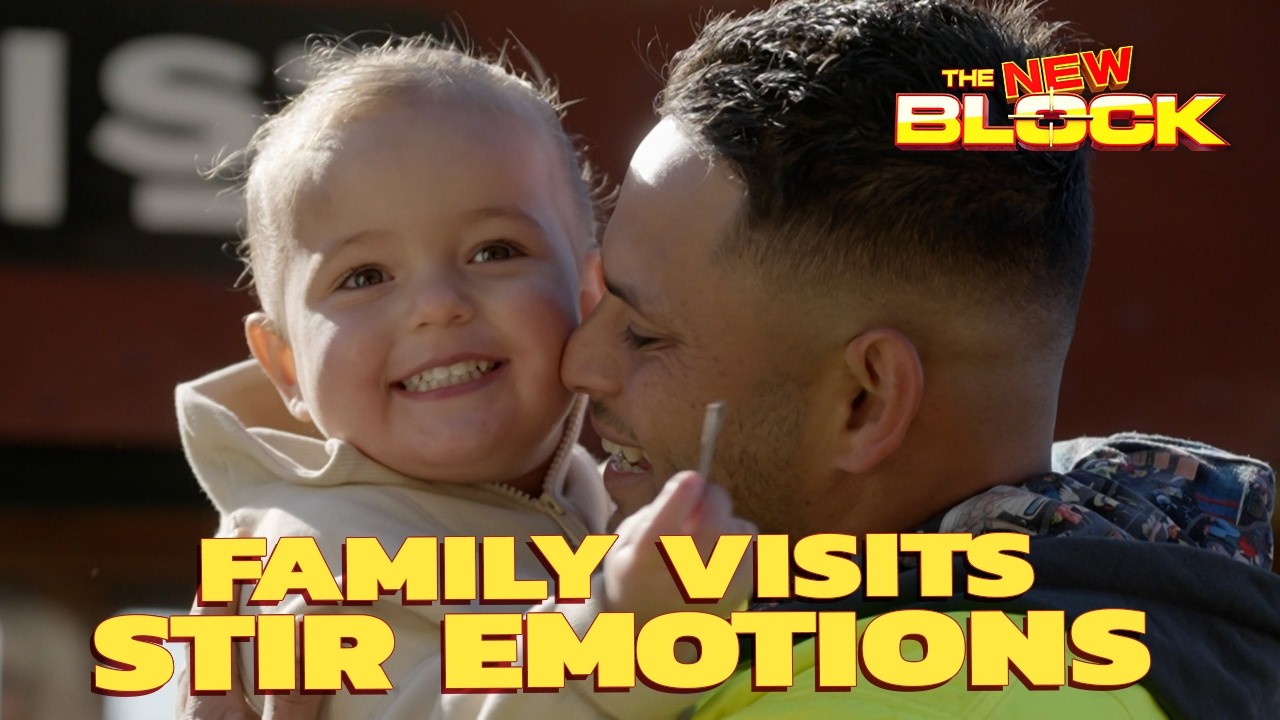 Emotional Family Reunions | The Block - YouTube