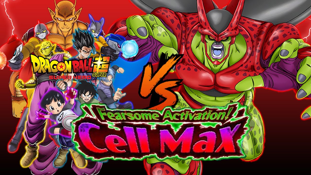 FULL SUPER HERO MOVIE TEAM ANNIHILATES CELL MAX!!! (Dokkan Battle ...