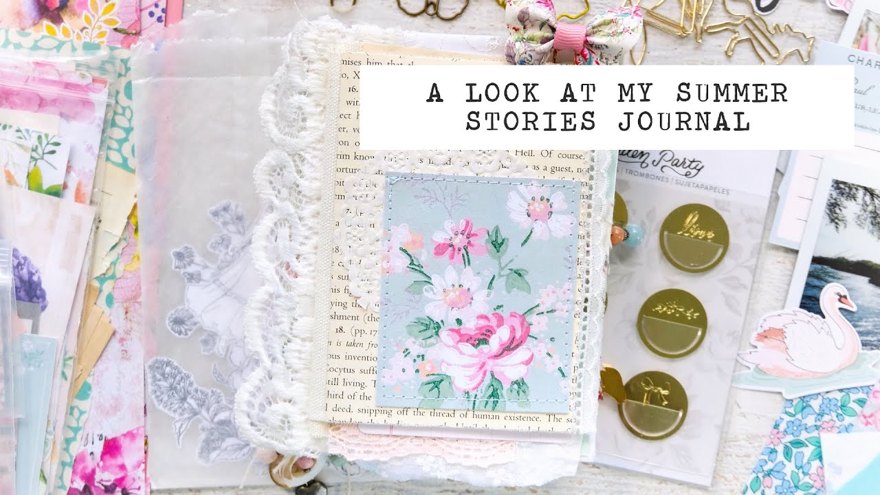 A Look at My Summer Stories Journal - YouTube