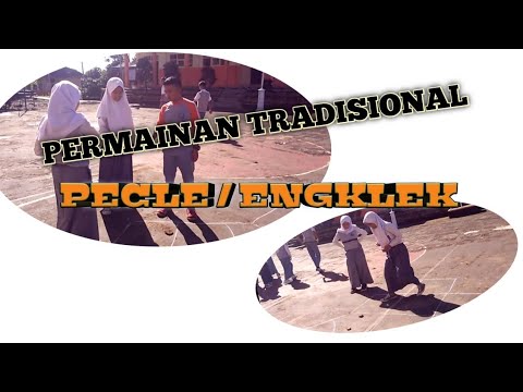Permainan tradisional PECLE atau engklek - YouTube