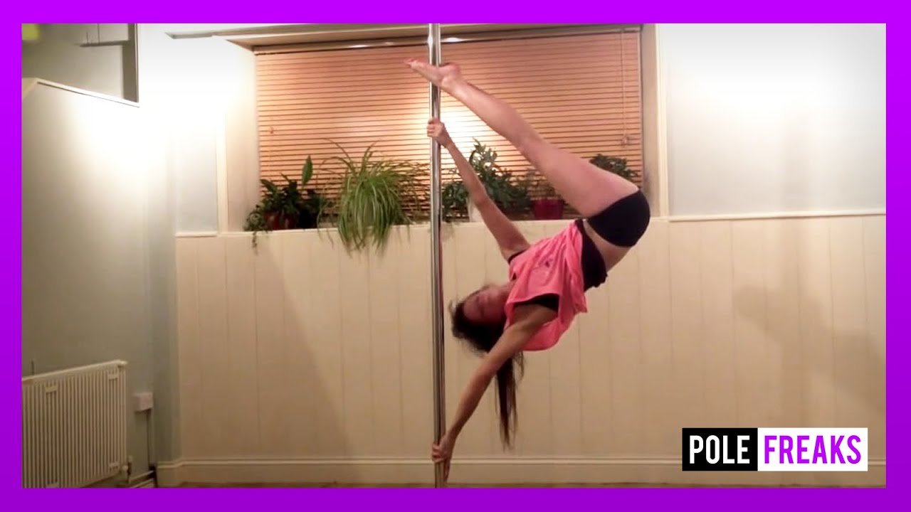 Master Your INVERTED D (Ayesha Prep Move) - Pole Dance Tutorial - YouTube