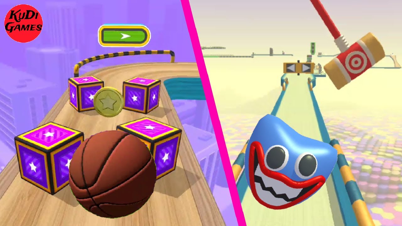 GOING BALLS 🏀 Level ⚽ Epic Race 🏁 VS ACTION BALLS Level 528 Speedrun ...